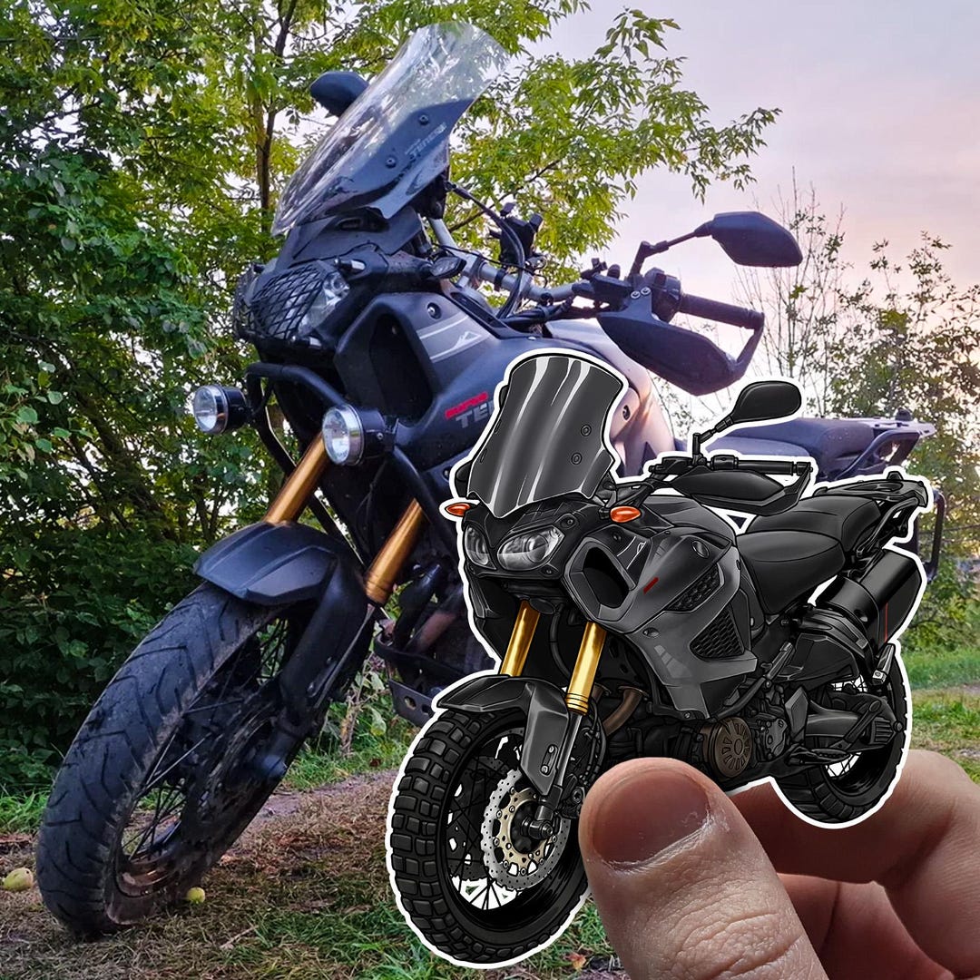 Yamaha XT1200Z Super Tenere 2016-24 Inspired Stickers - Set of 3 ADV ...