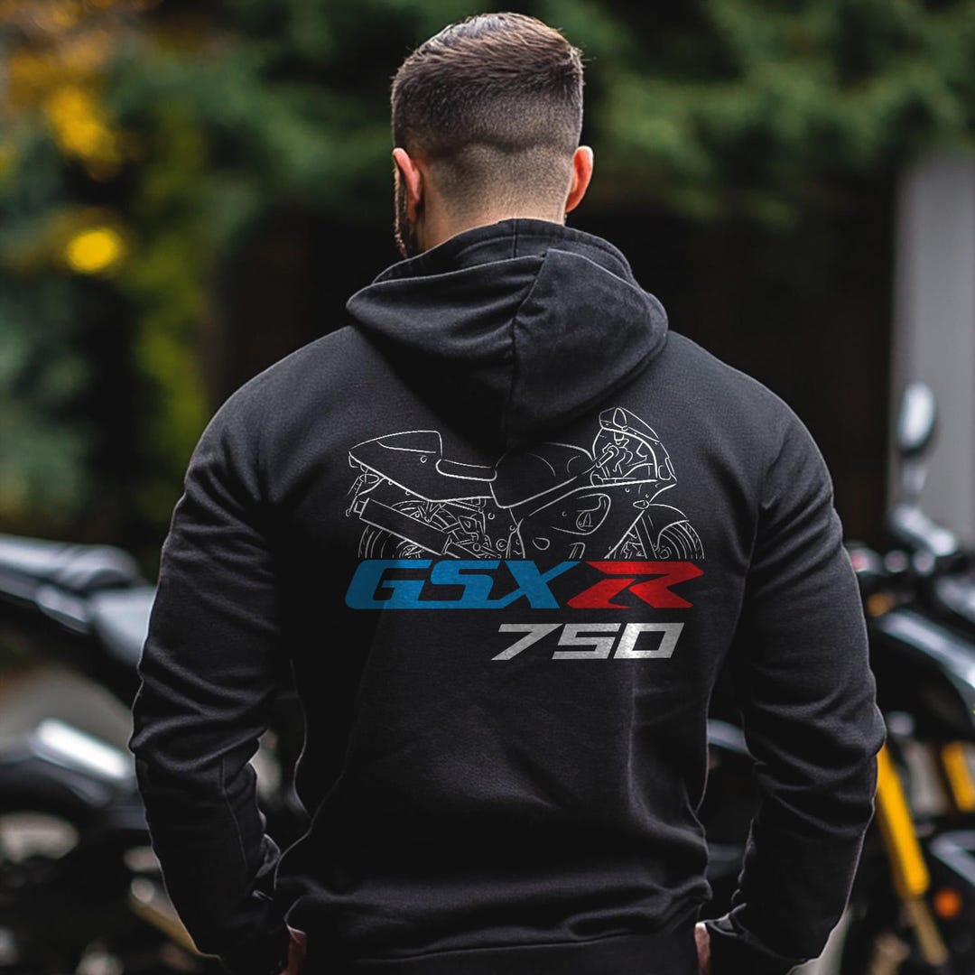 Suzuki GSX-R 750 1985 - 1991 Inspired Hoodie - Motorcycle Sweatshirt ...