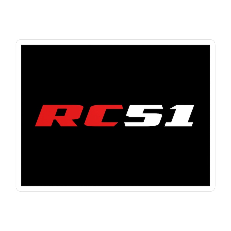 Honda RC51 RVT1000R Inspired Stickers - Set of 3 Motorcycle Decals - Etsy