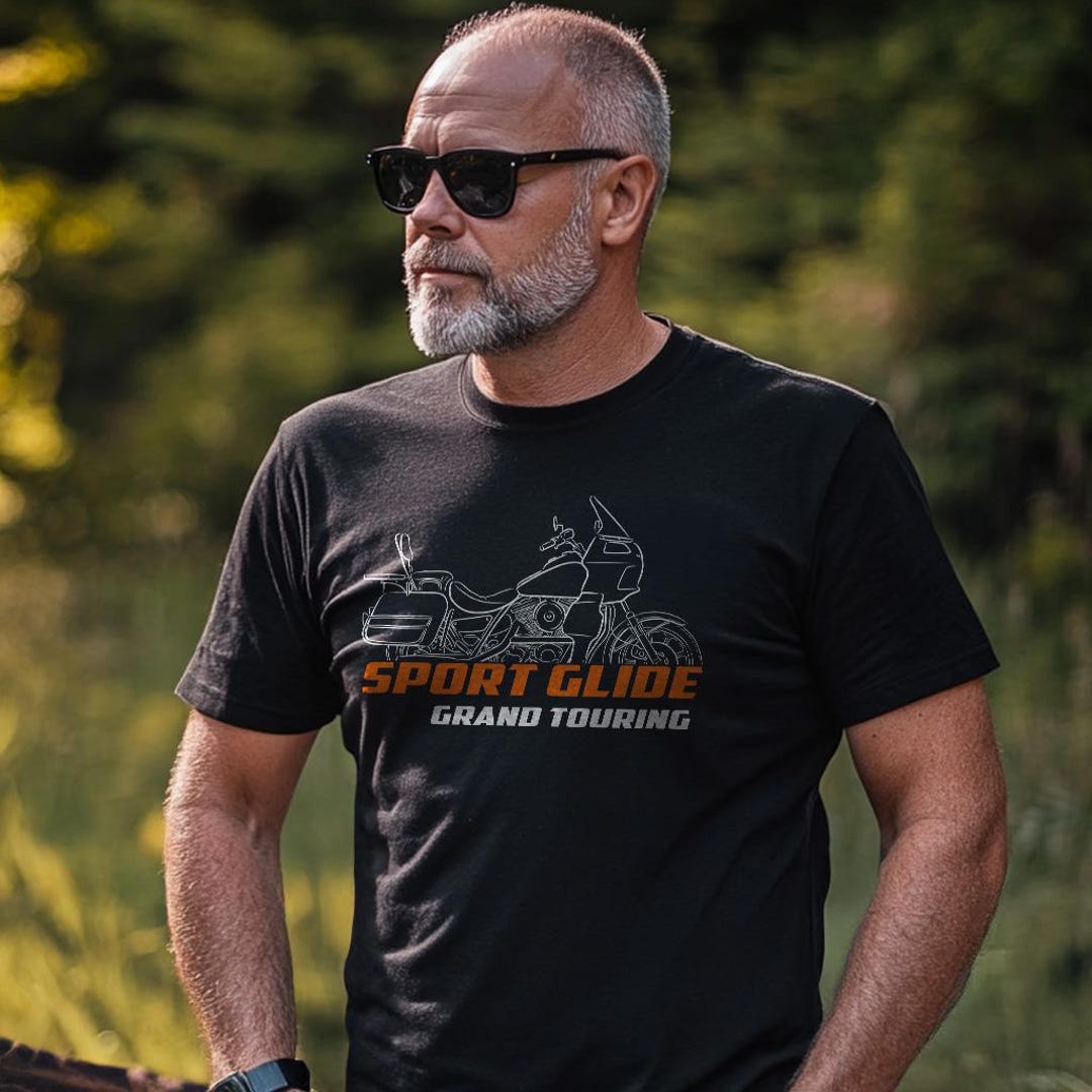 Harley Davidson FXRD Sport Glide Grand Touring 1986 Inspired T-shirt ...