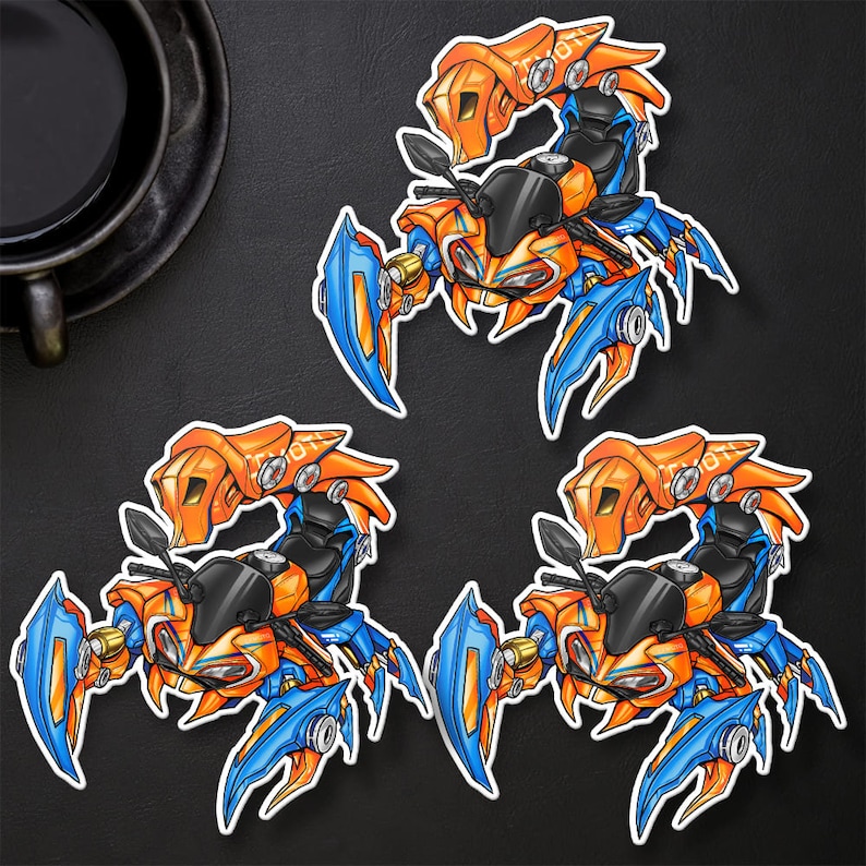 Cfmoto 300SR Stickers Set of 3 Motorcycle Decals for Sportbike Riders ...