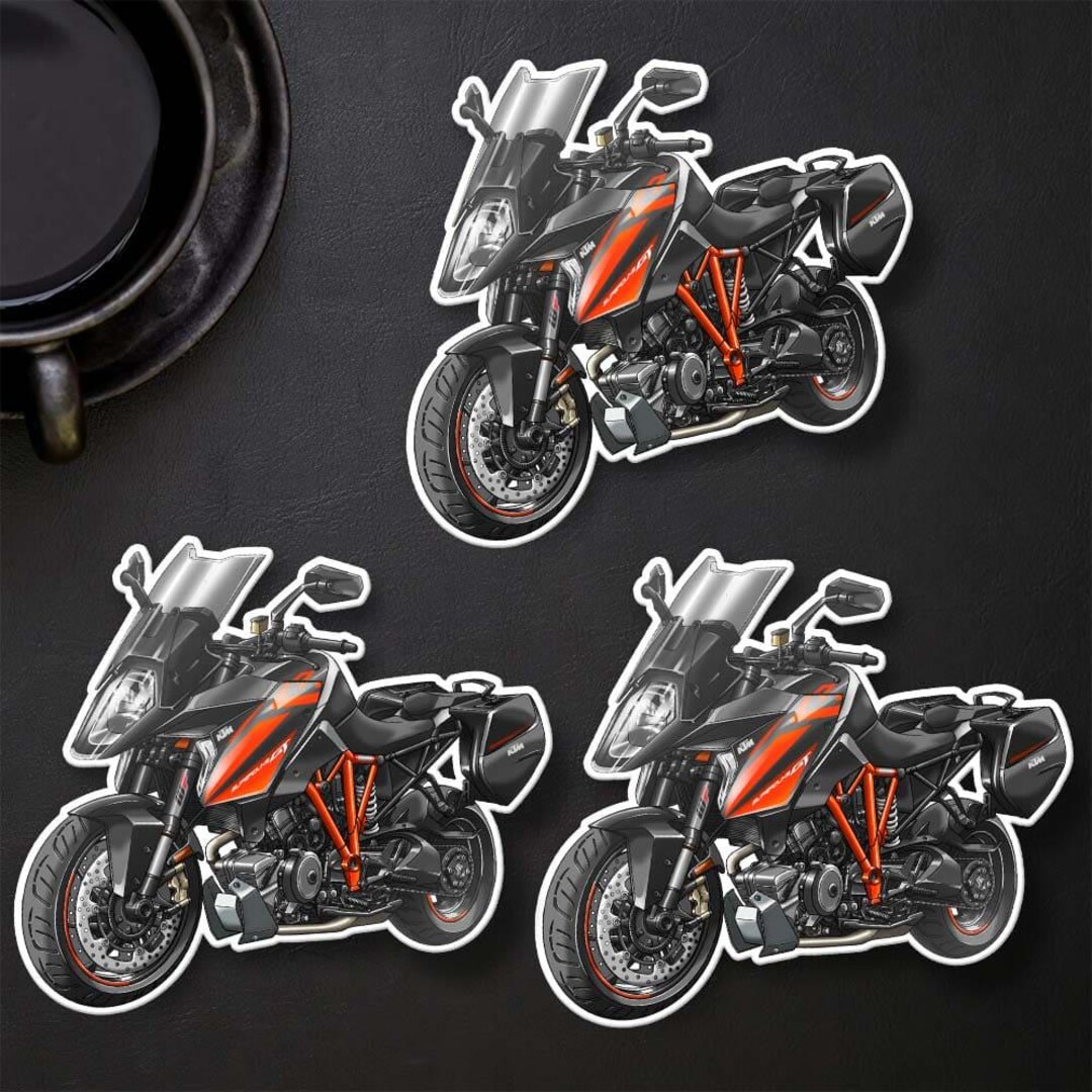 KTM 1290 Super Duke GT 2016-18 - Set of 3 Motorcycle Decals - Etsy