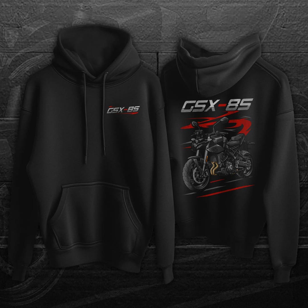 Suzuki GSX-8S Inspired Hoodie - Motorcycle Sweatshirt - Etsy