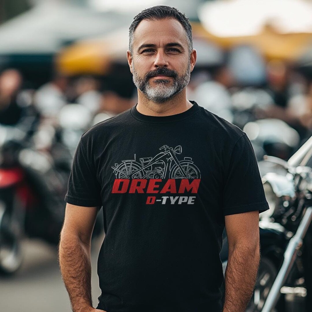Honda Dream Type D Inspired T-shirt - Motorcycle Tee Shirt for Riders ...
