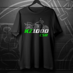 Kawasaki Z1000 & KZ1000 CSR Inspired T-shirt - Motorcycle Tee Shirt for ...
