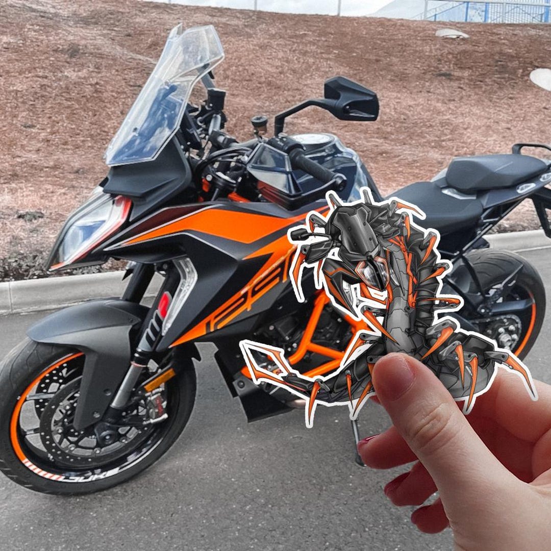 KTM Superduke GT Inspired Stickers - Set of 3 Motorcycle Decals - Etsy