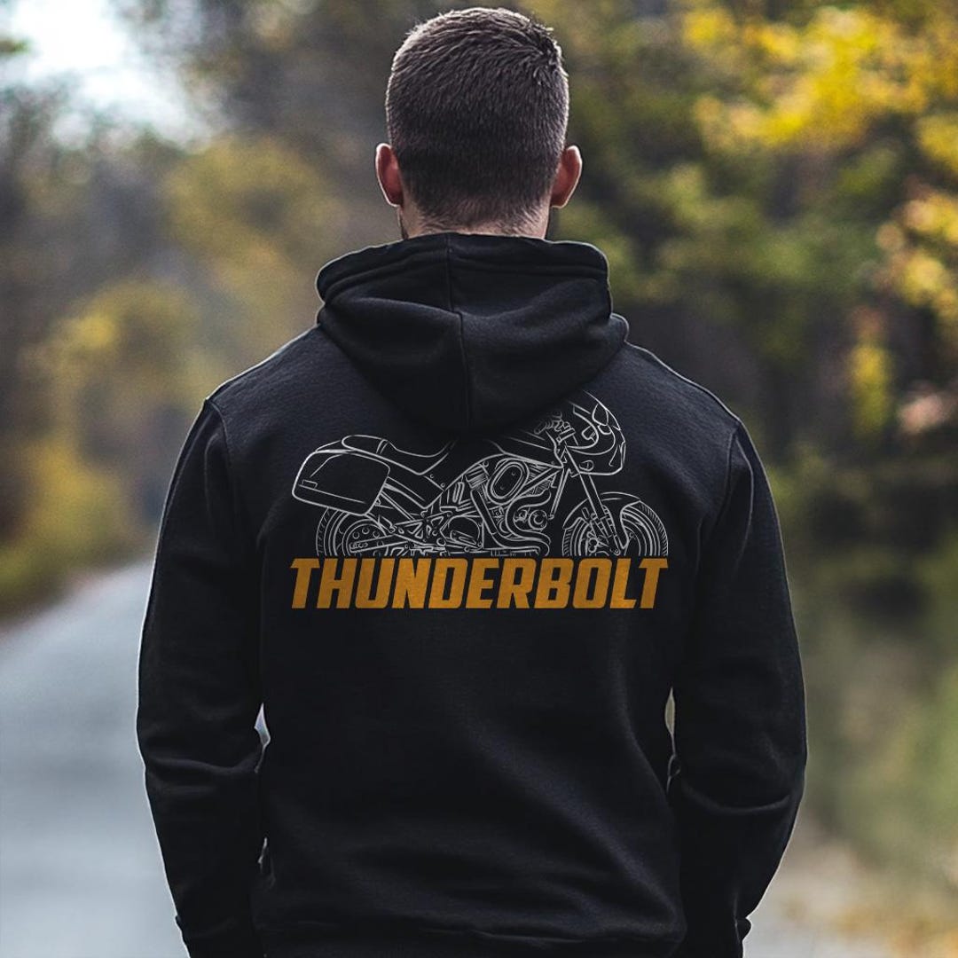 Buell S2T Thunderbolt 1996 Inspired Hoodie - Motorcycle Sweatshirt for ...