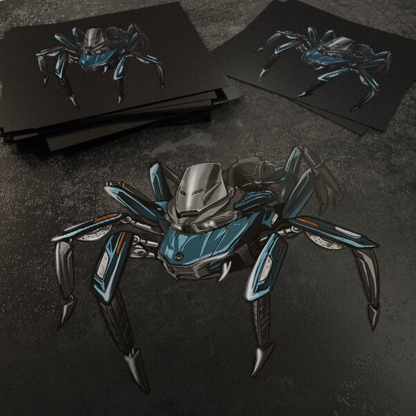 Can-am Spyder RT 2020-24 Stickers Set of 3 Motorcycle Decals for Riders ...