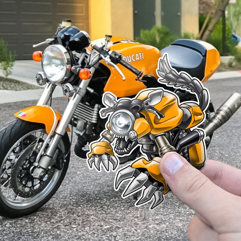 Vintage Moto Decals - Etsy