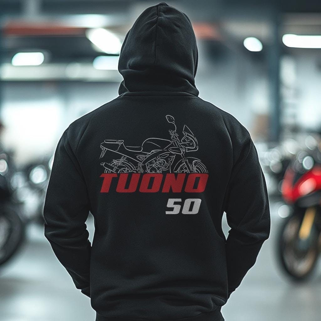 Aprilia Tuono 50 Inspired Hoodie - Motorcycle Sweatshirt for Riders - Etsy