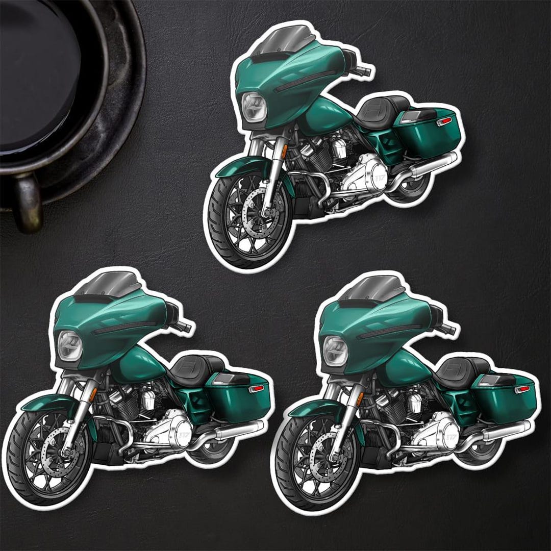 Harley Street Glide FLHX 2024 Stickers - Set of 3 Biker Motorcycle ...