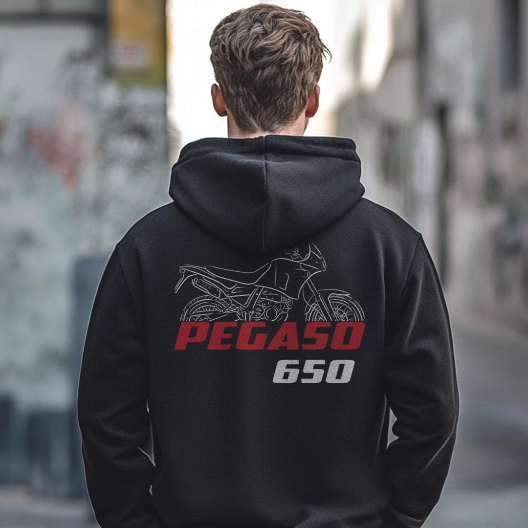Aprilia Pegaso 650 Inspired Hoodie - Motorcycle Sweatshirt for Riders ...