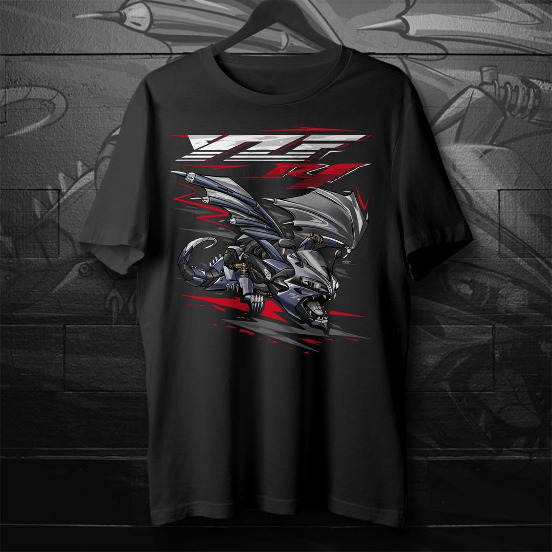Yamaha YZF-R1 Inspired T-shirt - Motorcycle Tee Shirt - Etsy