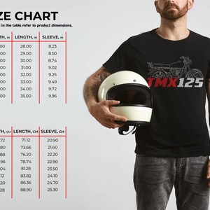 Honda TMX 125 Inspired T-shirt - Motorcycle Tee Shirt - Etsy