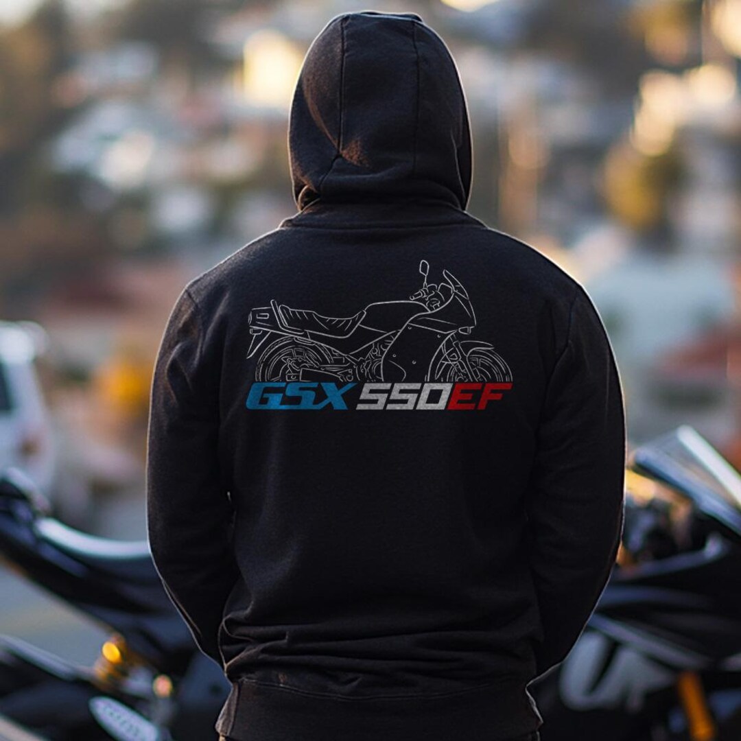Suzuki GSX 550EF Inspired Hoodie - Motorcycle Sweatshirt for Riders - Etsy