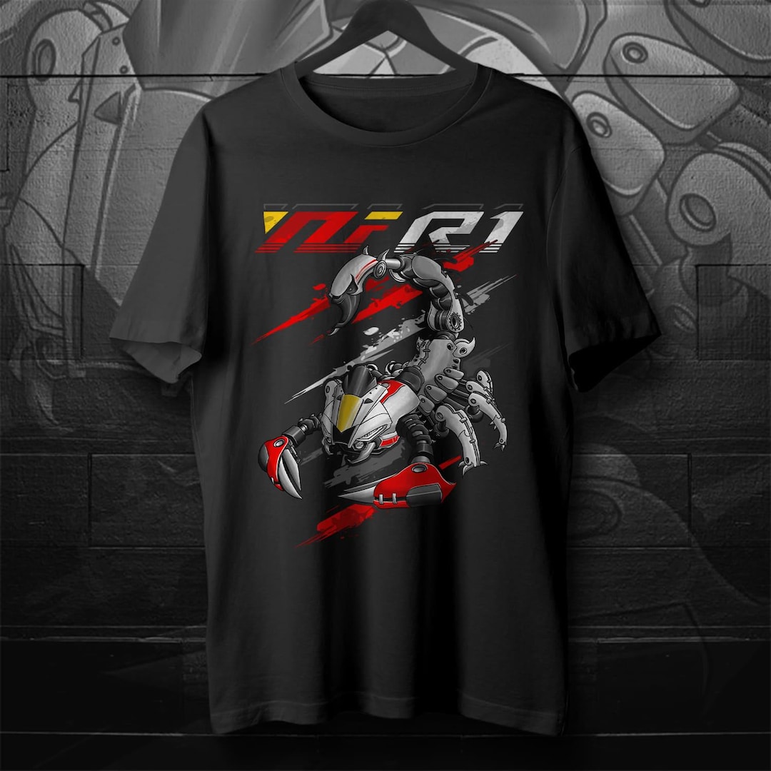 Yamaha YZF-R1 Inspired T-shirt - Motorcycle Tee Shirt for Riders - Etsy