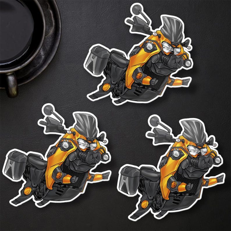Kawasaki KLR650 2022-24 Inspired Stickers Set of 3 Motorcycle Decals ...