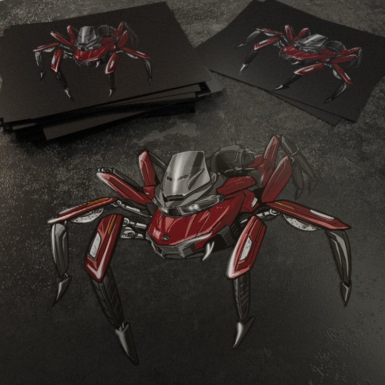 Can-am Spyder RT 2020-24 Stickers Set of 3 Motorcycle Decals for Riders ...