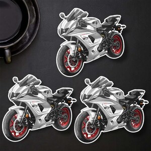 Yamaha YZF-R7 2022-24 Inspired Stickers - Set of 3 Motorcycle Decals - Etsy