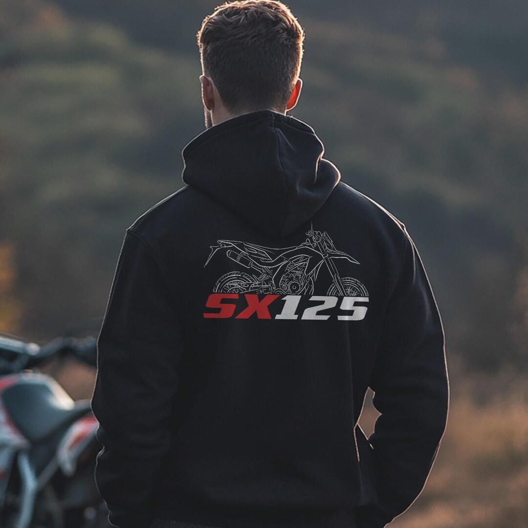 Aprilia SX 125 Inspired Hoodie - Motorcycle Sweatshirt for Riders - Etsy