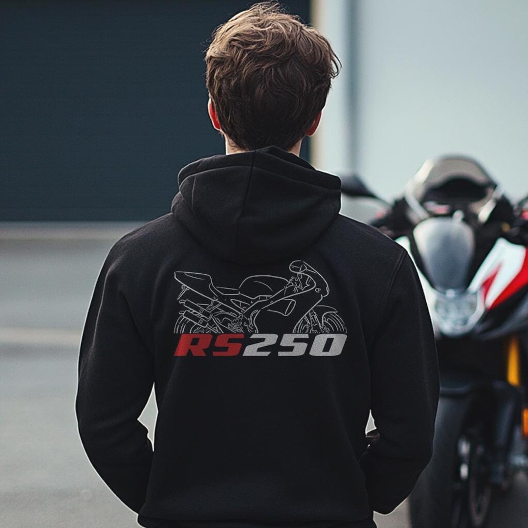 Aprilia RS 250 Inspired Hoodie - Motorcycle Sweatshirt for Riders - Etsy