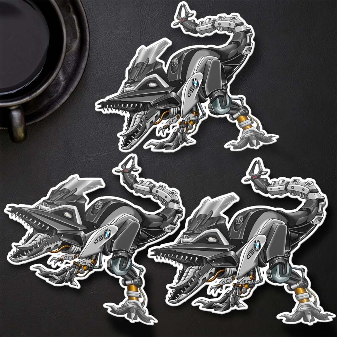 BMW R1200GS Stickers Set of 3 Motorcycle Decals for ADV Riders - Etsy