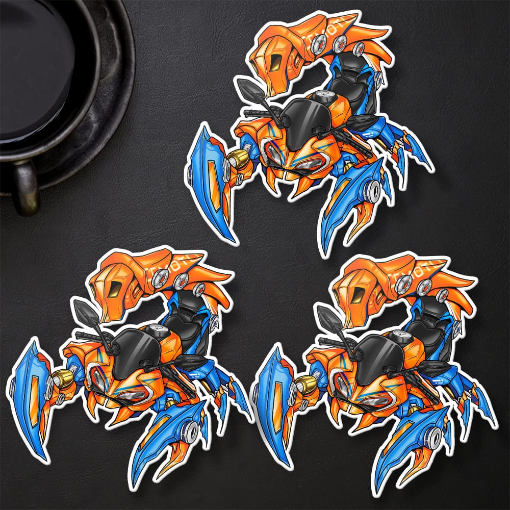 Cfmoto 250SR Stickers - Set of 3 Motorcycle Decals for Sportbike Riders ...