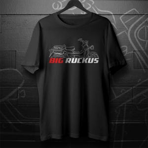 Honda Big Ruckus Inspired T-shirt - Motorcycle Tee Shirt for Riders - Etsy