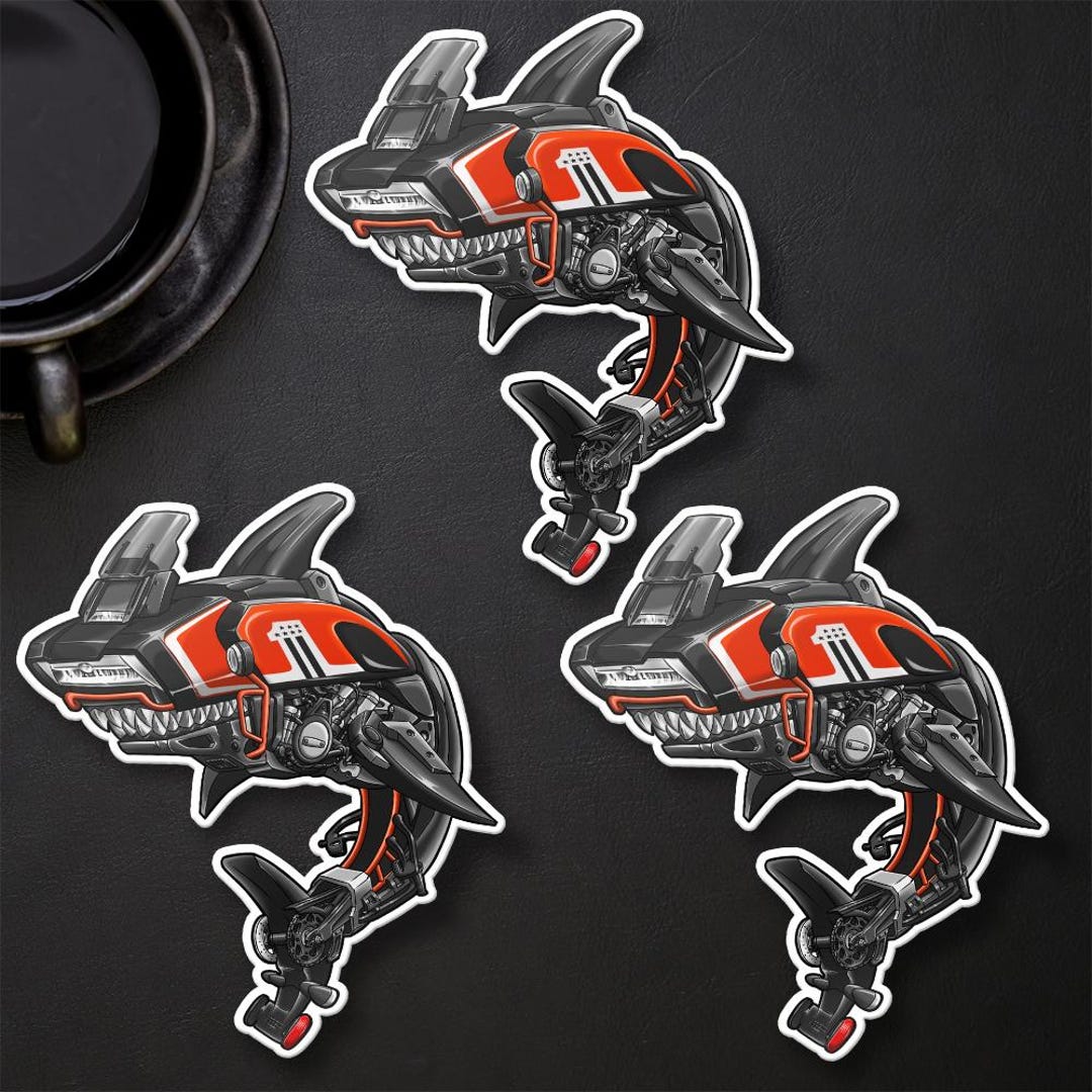 Harley Davidson Pan-america CVO 2024 Stickers - Set of 3 Biker ...