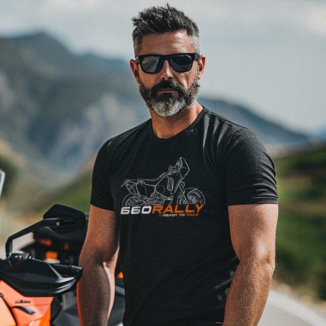 KTM 660 Rally Replica T-shirt - Motorcycle Tee Shirt for Riders - Etsy
