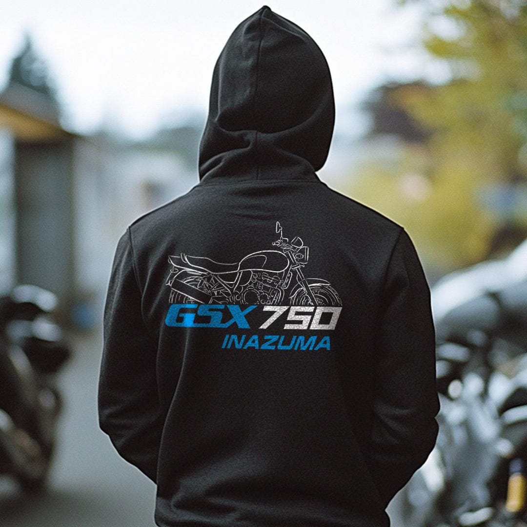 Suzuki GSX 750 Inazuma Inspired Hoodie - Motorcycle Sweatshirt for ...
