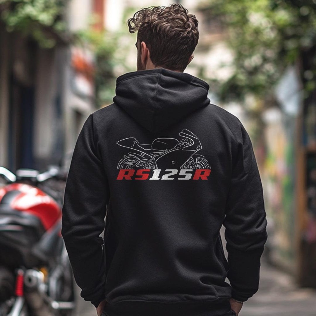 Aprilia RS125R Inspired Hoodie - Motorcycle Sweatshirt for Riders - Etsy