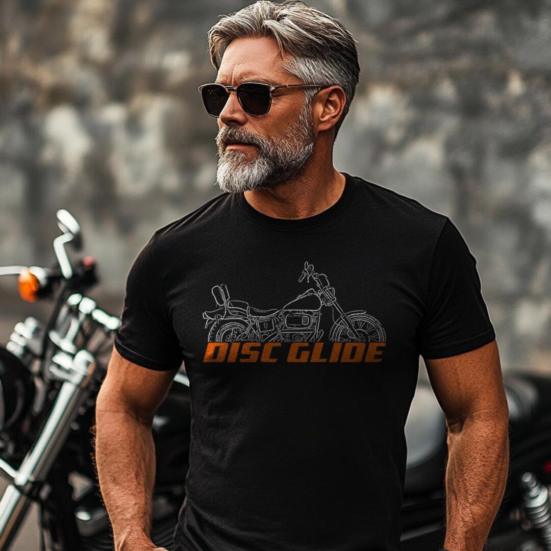 Harley Davidson FXDG Disc Glide 1983 Inspired T-shirt - Biker ...