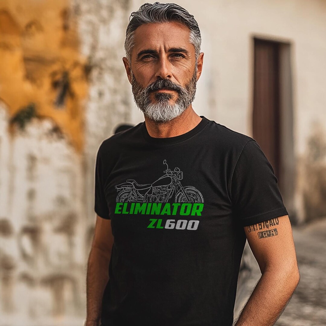 Kawasaki ZL600 Eliminator Inspired T-shirt - Motorcycle Tee Shirt for ...