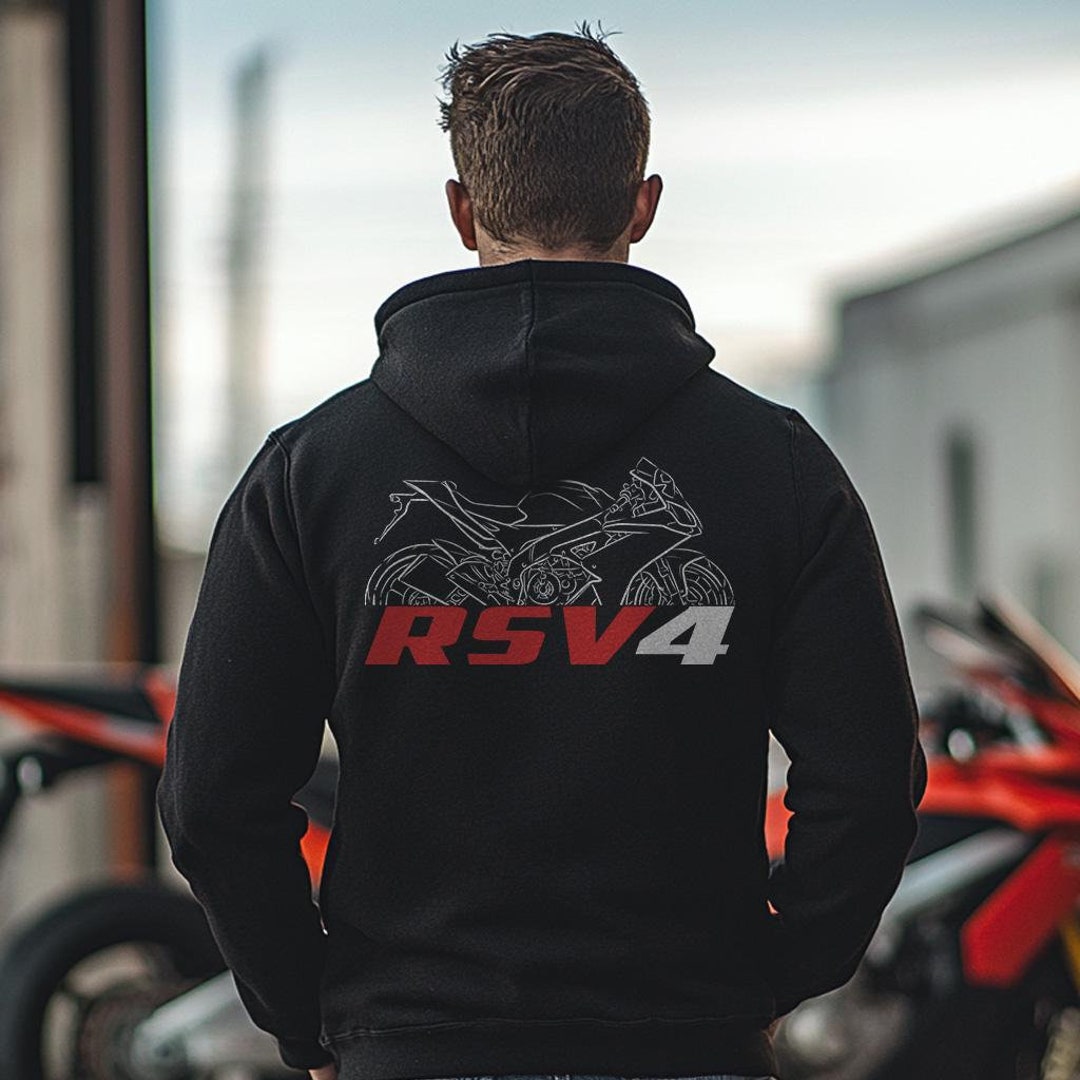 Aprilia RSV4 Inspired Hoodie - Motorcycle Sweatshirt for Riders - Etsy