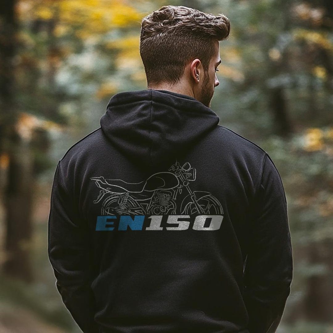 Suzuki EN150 Inspired Hoodie - Motorcycle Sweatshirt for Riders - Etsy