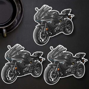 Yamaha YZF-R7 2022-24 Inspired Stickers - Set of 3 Motorcycle Decals - Etsy