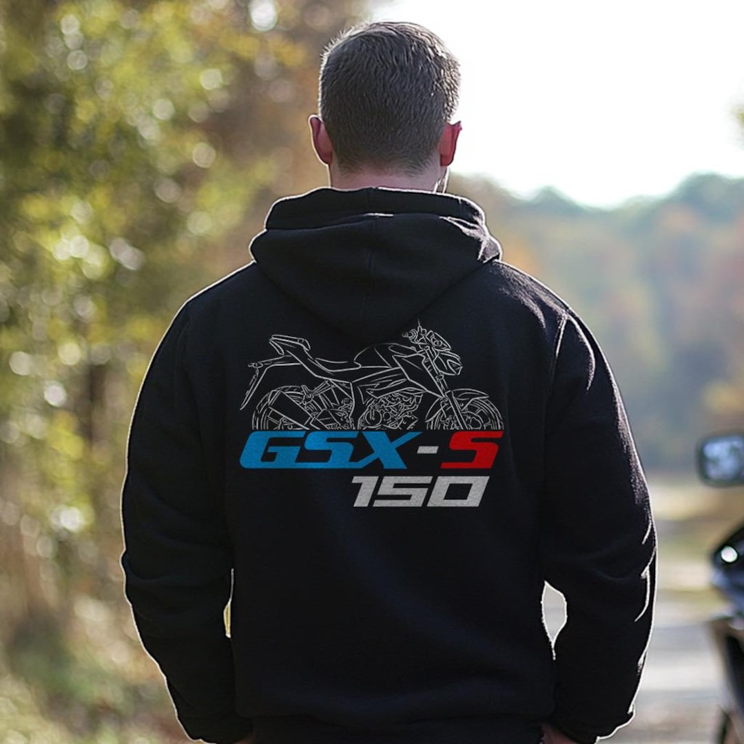 Suzuki GSX-S 150 Inspired Hoodie - Motorcycle Sweatshirt for Riders - Etsy