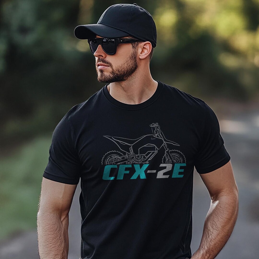 Cfmoto CFX-2E 2025 Inspired T-shirt - Motorcycle Tee Shirt for Riders ...