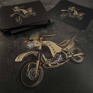 Kawasaki KLR 650 Diesel Stickers - Set of 3 Motorcycle Decals for ...
