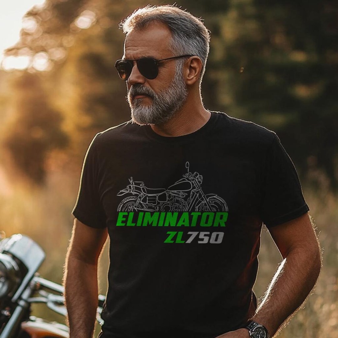 Kawasaki ZL750 Eliminator Inspired T-shirt - Motorcycle Tee Shirt for Riders - Etsy