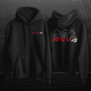 Aprilia RSV4 Inspired Hoodie - Motorcycle Sweatshirt for Riders - Etsy