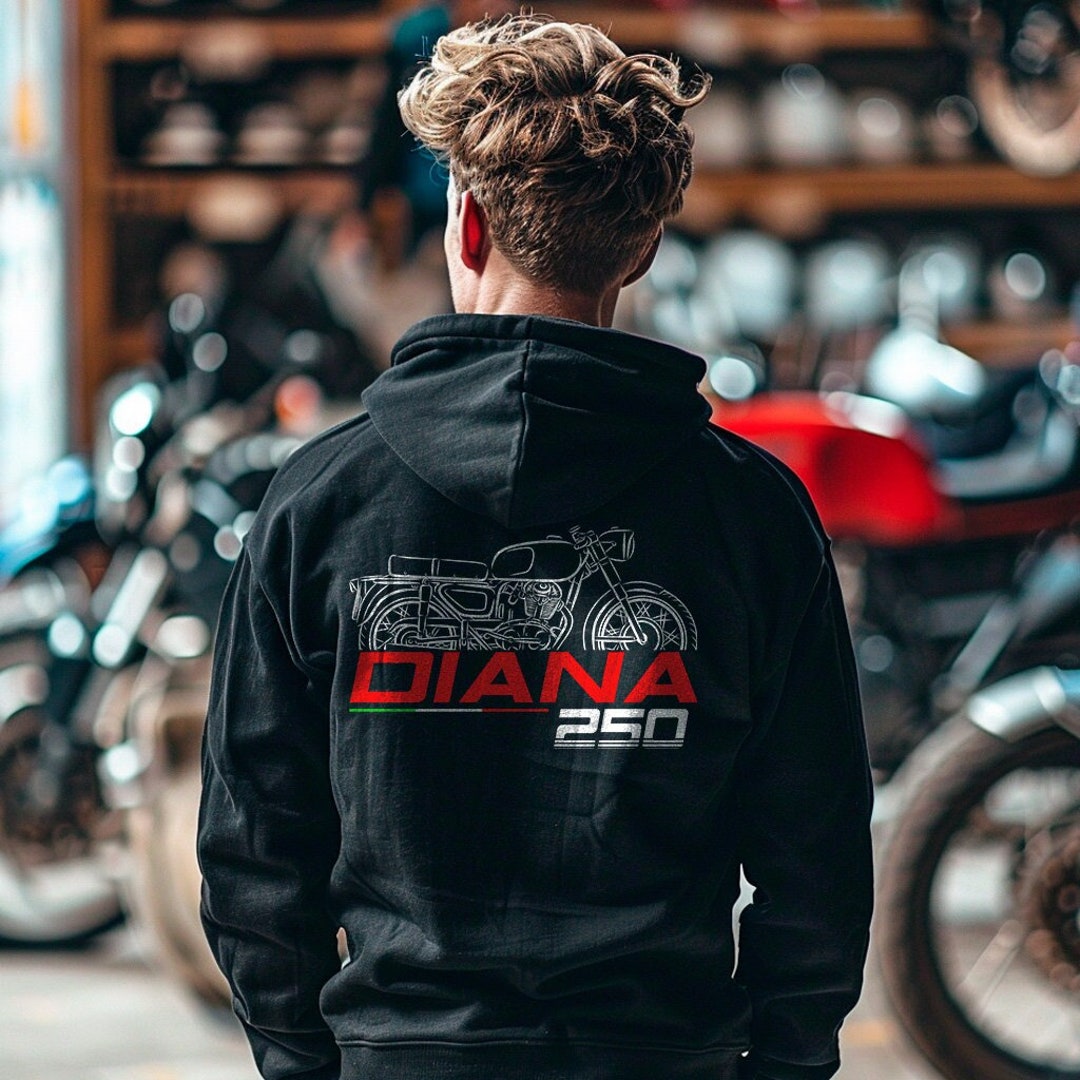 Ducati 250 Diana Hoodie Motorcycle Sweatshirt for Riders - Etsy