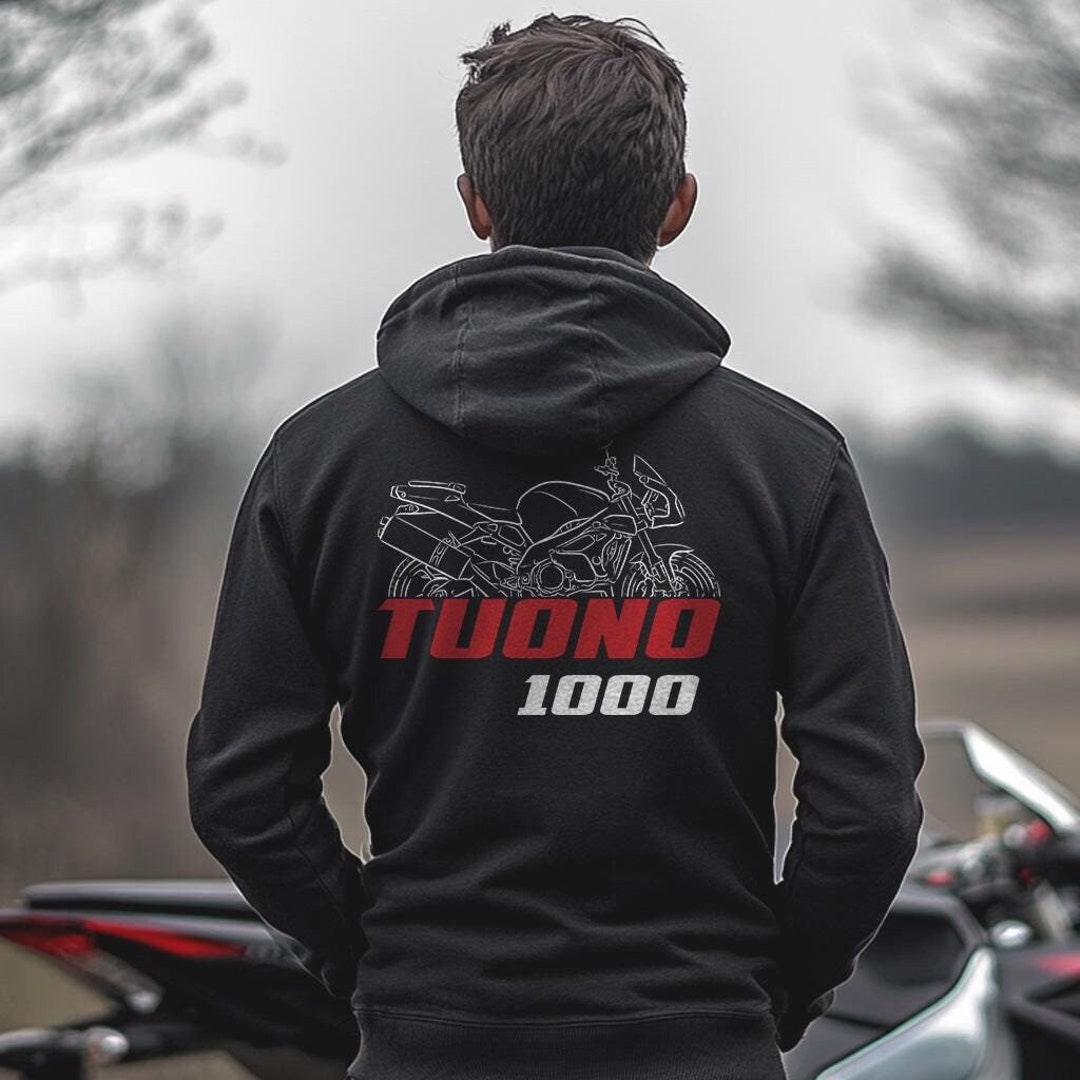 Aprilia Tuono 1000 Inspired Hoodie - Motorcycle Sweatshirt for Riders ...