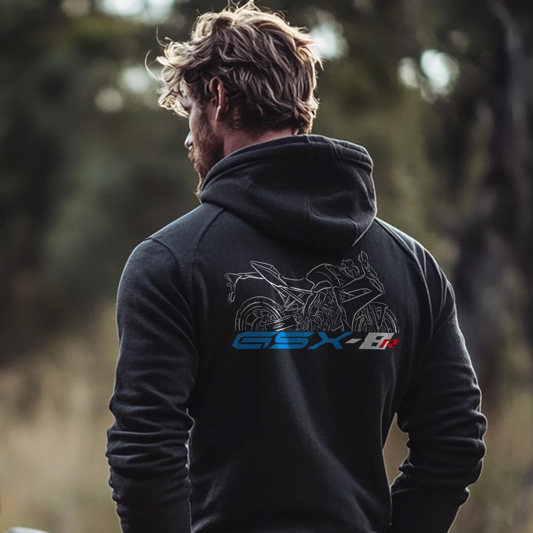 Suzuki GSX-8R 2024 Inspired Hoodie - Motorcycle Sweatshirt for Riders ...