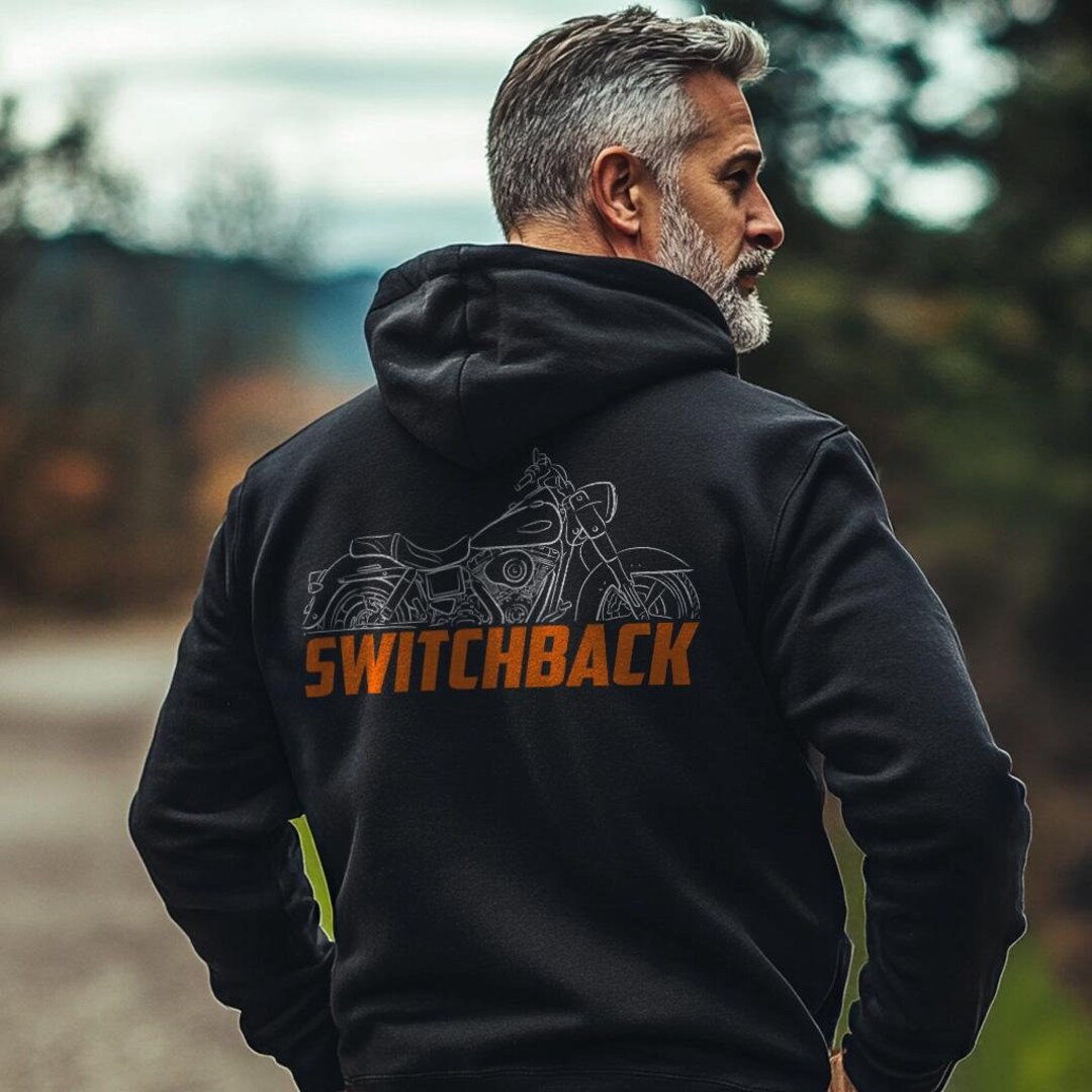 Harley-davidson FLD Switchback Inspired Hoodie - Biker Motorcycle Sweatshirt - Etsy