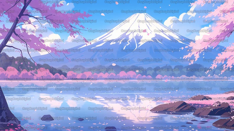 BUNDLE PACK Mt. Fuji Desktop Wallpapers (4K, 1440p,1080p) Mt. Fuji ...