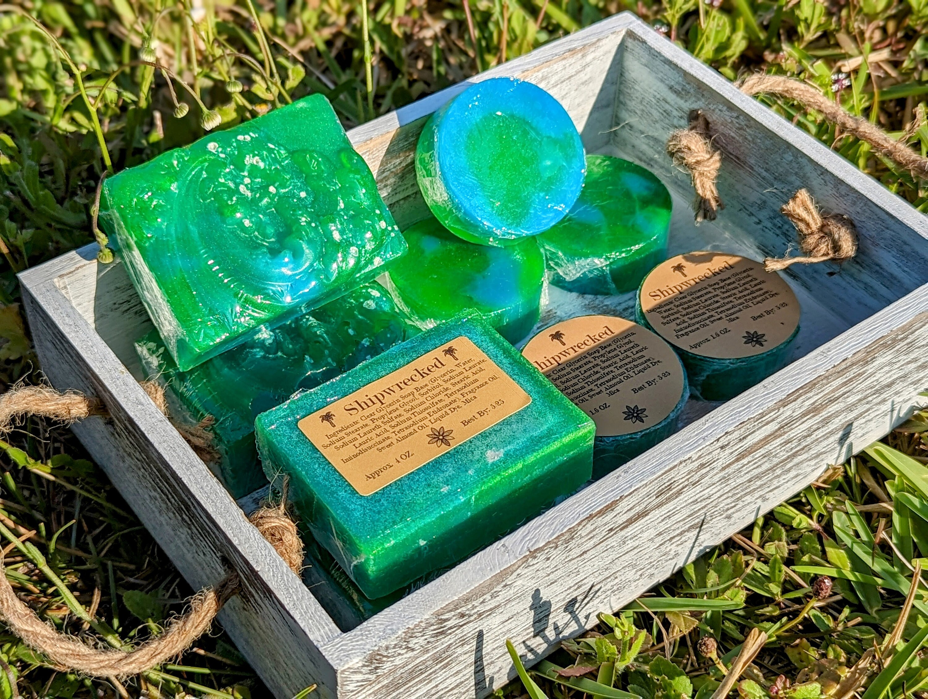 Shipwrecked Bar Soap Nature Inspired Full Size Soap Handmade, Small ...