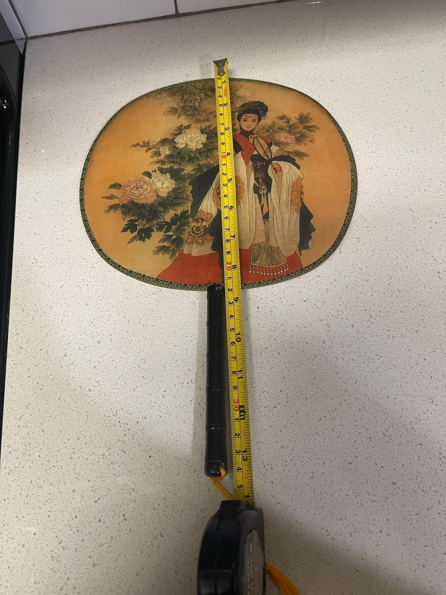 Vintage Silk Geisha Japan Paddle Fan - Etsy