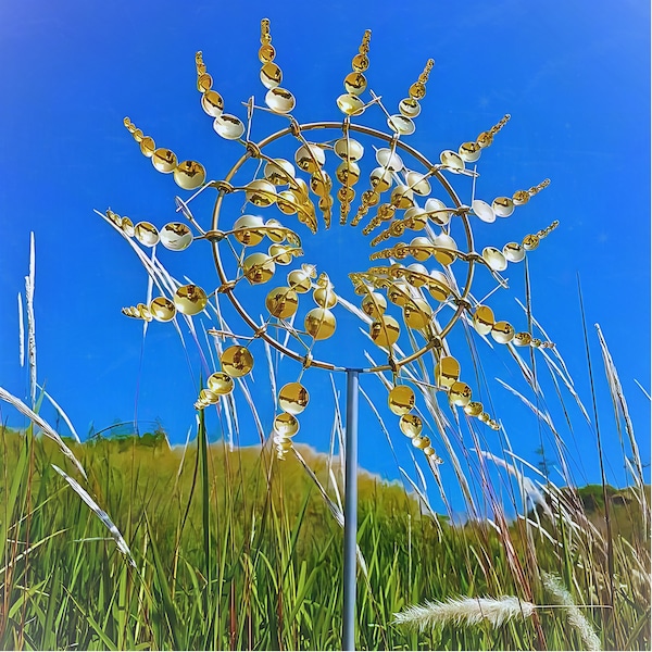 Kinetic Wind Sculpture - Etsy